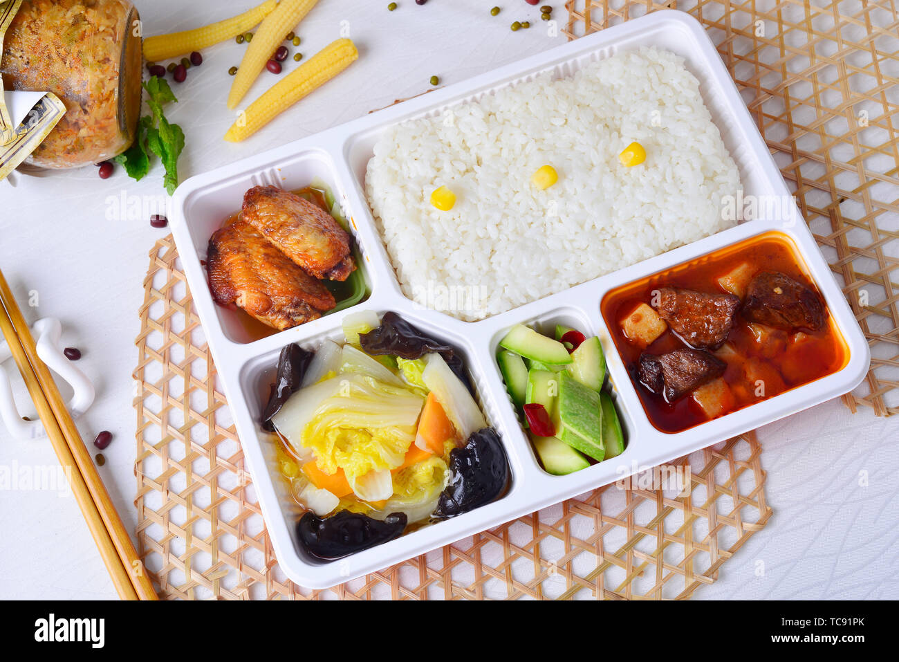 High-end package Chinese cuisine Stock Photo - Alamy