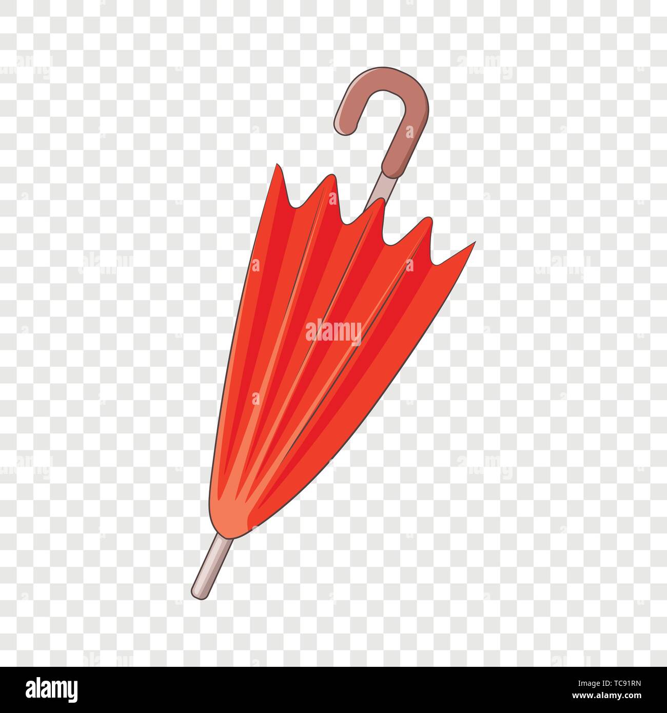 Umbrella icon, cartoon style Stock Vector Image & Art - Alamy