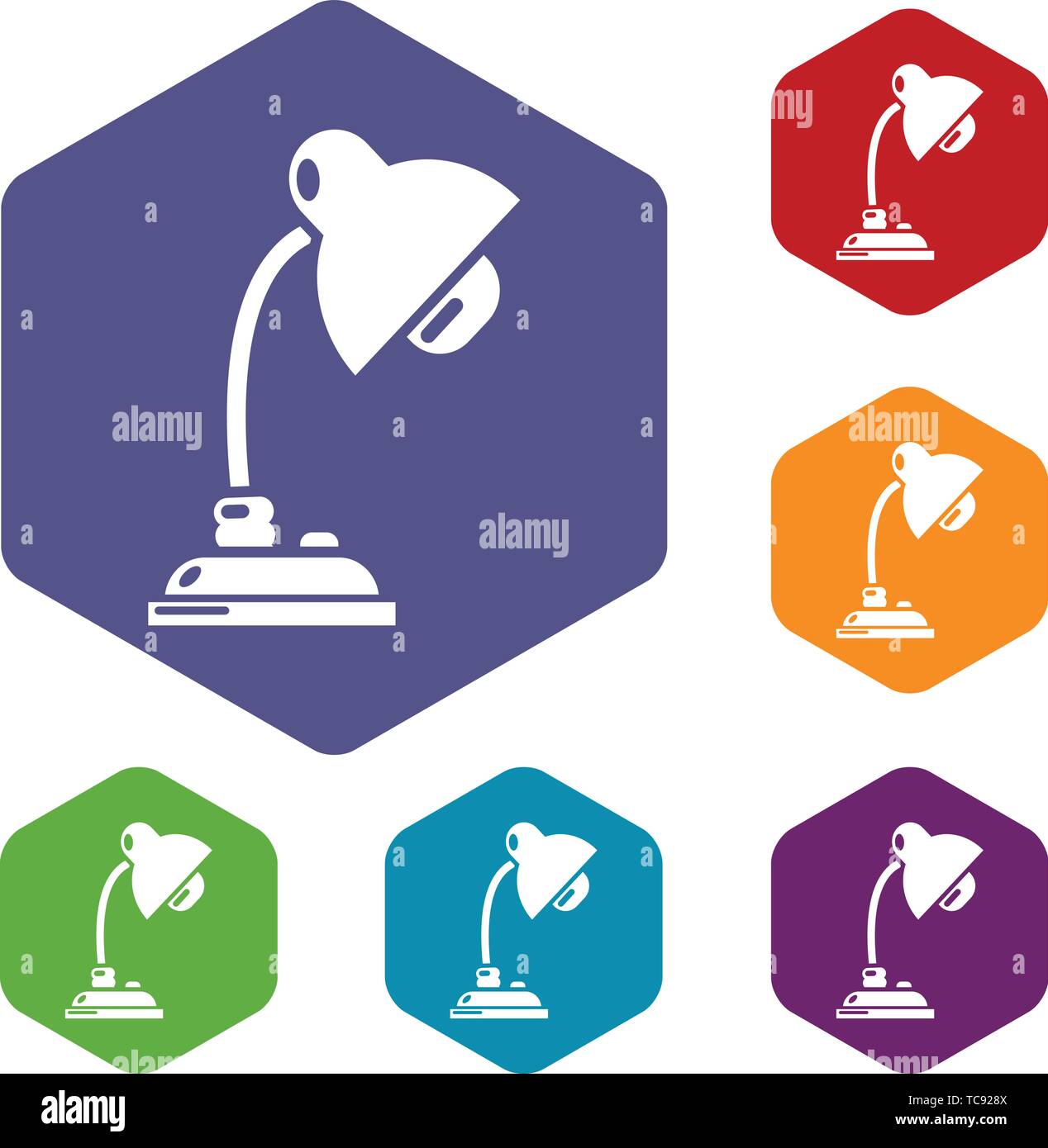 Reading lamp icon, simple style Stock Vector Image & Art - Alamy