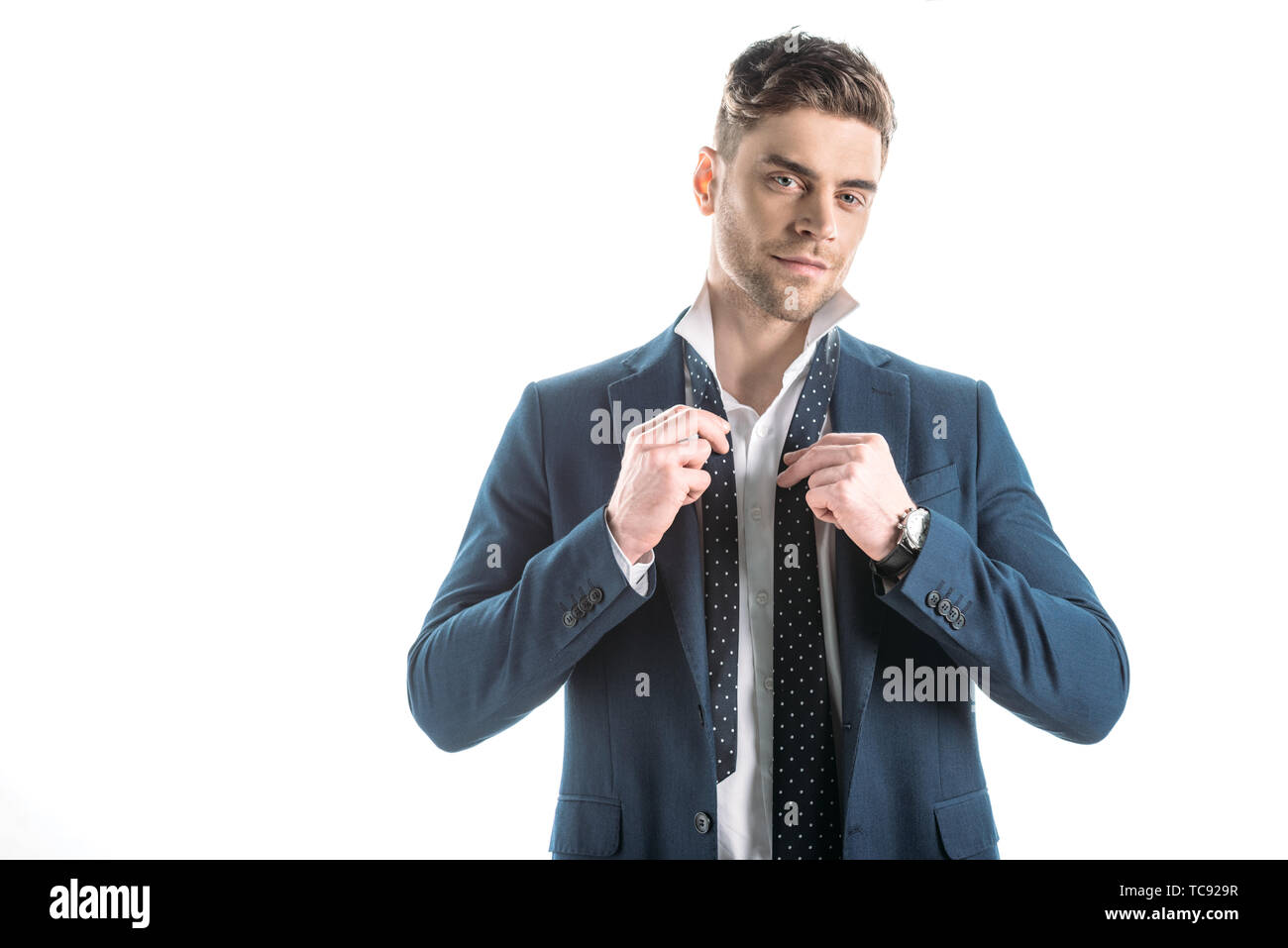 Tie untied hi-res stock photography and images - Alamy