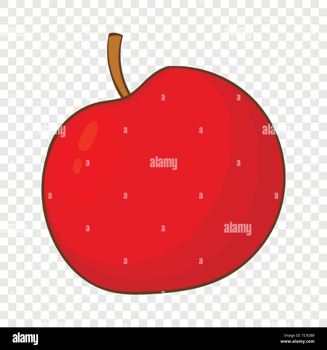 Apple icon, cartoon style Stock Vector Image & Art - Alamy