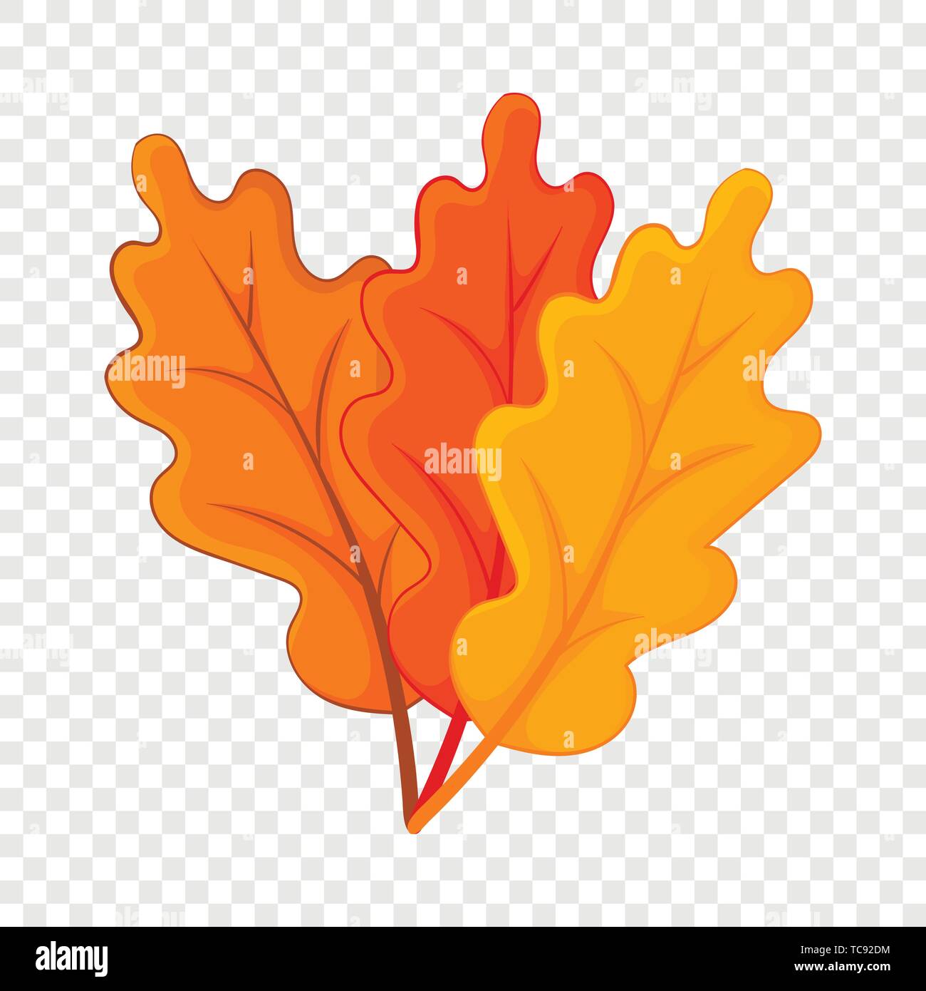 Cartoon Fall Leaf