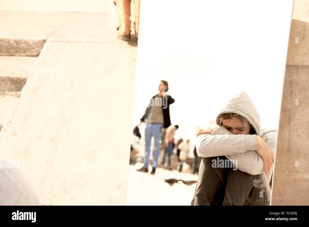 Sad Man France Stock Photos & Sad Man France Stock Images - Alamy