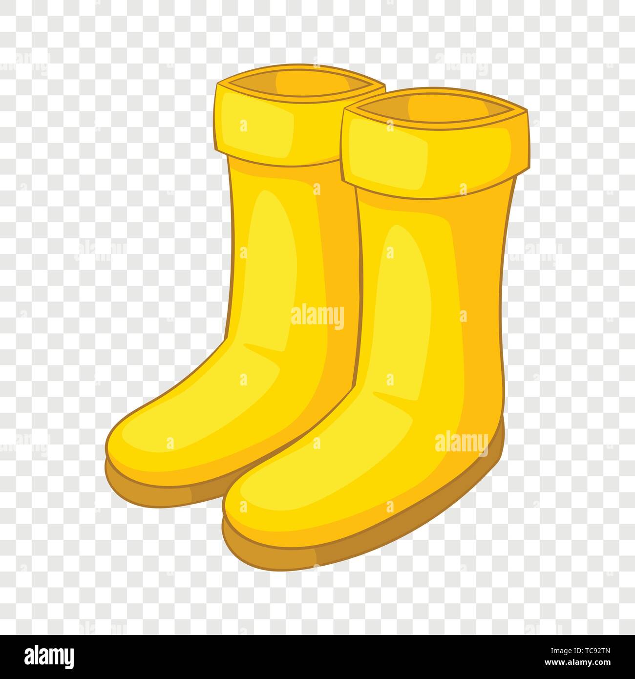 Rubber boots icon, cartoon style Stock Vector Image & Art - Alamy