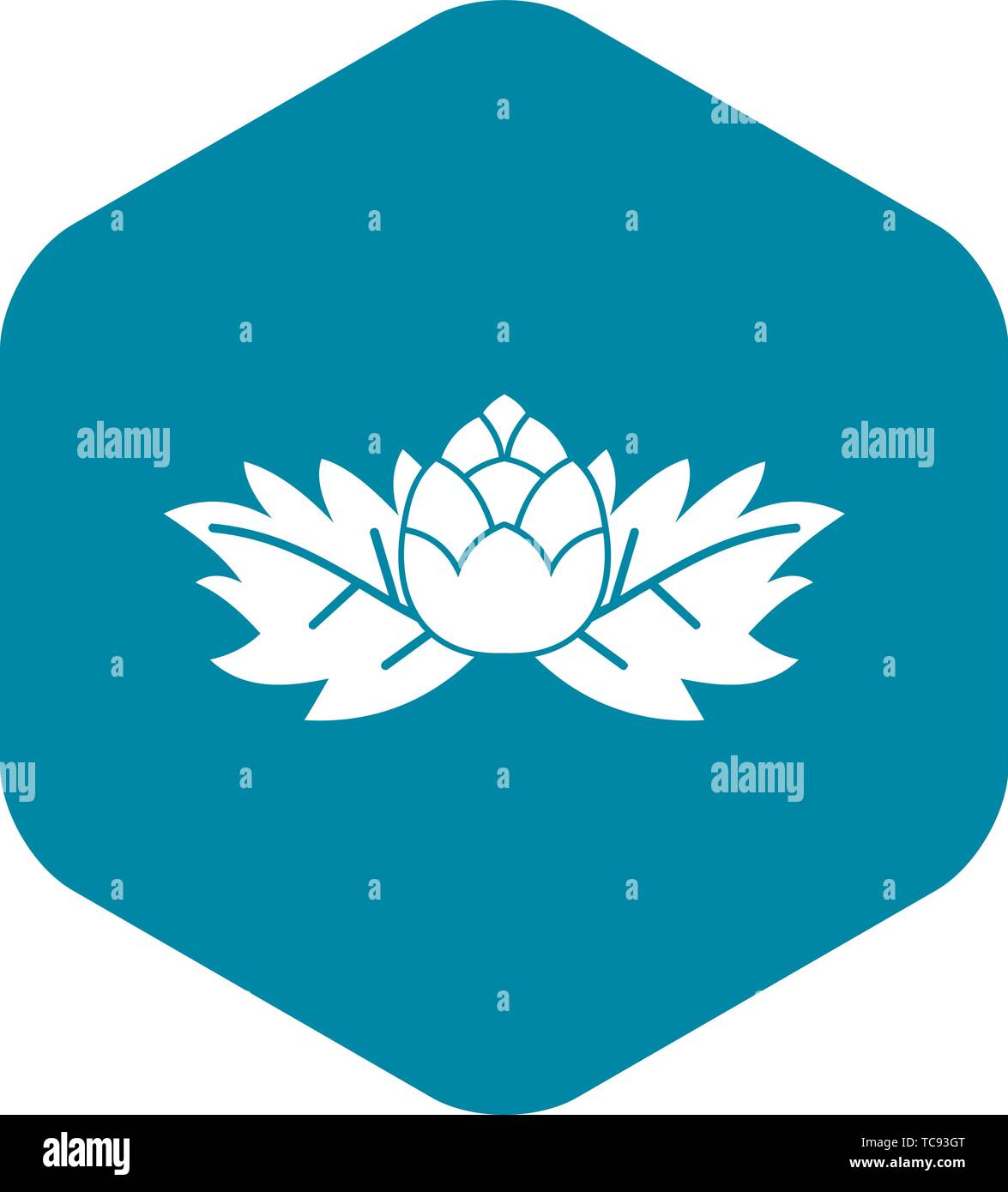 Hops icon, simple style Stock Vector Image & Art - Alamy