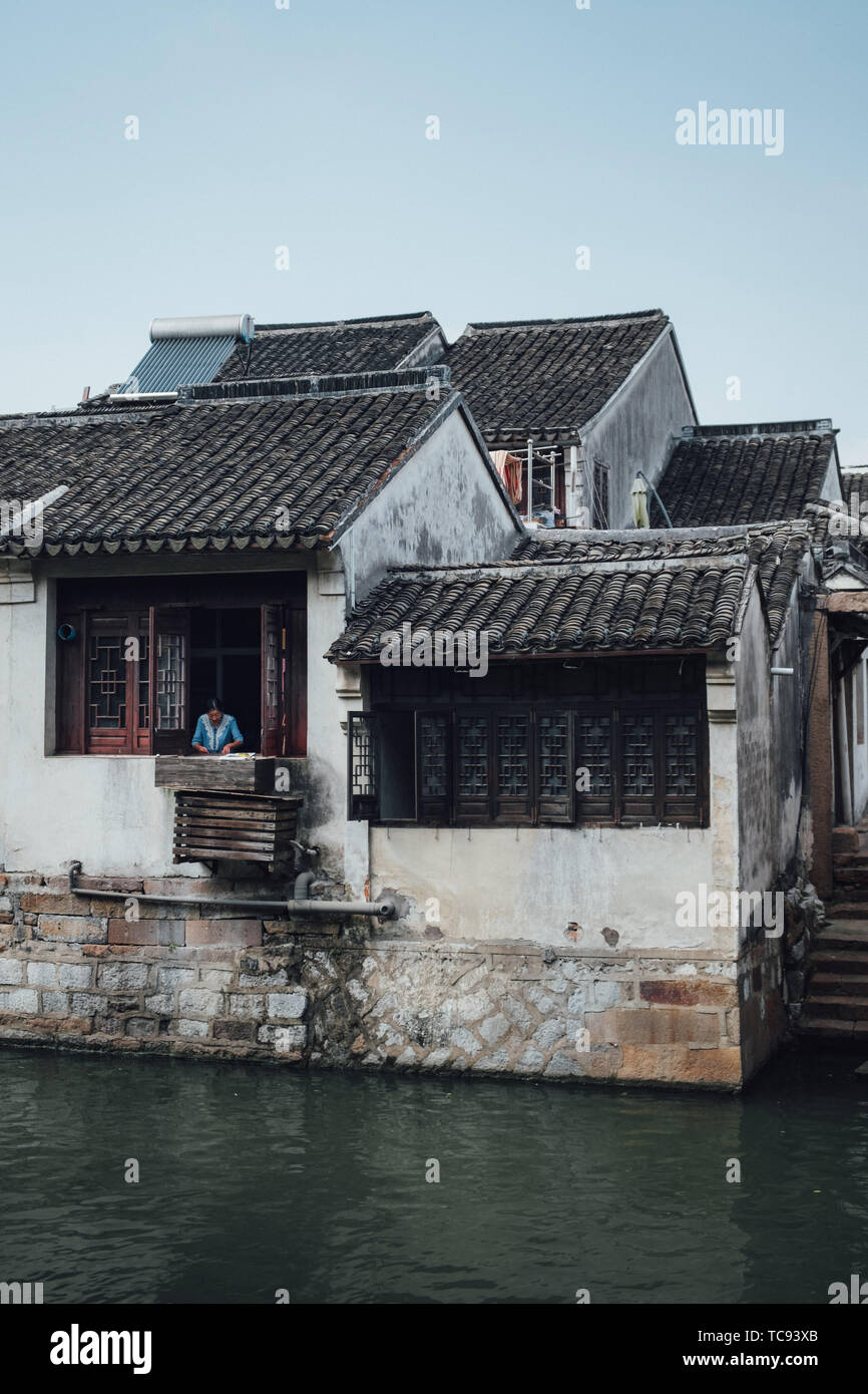 nanfang ancient town Stock Photo - Alamy