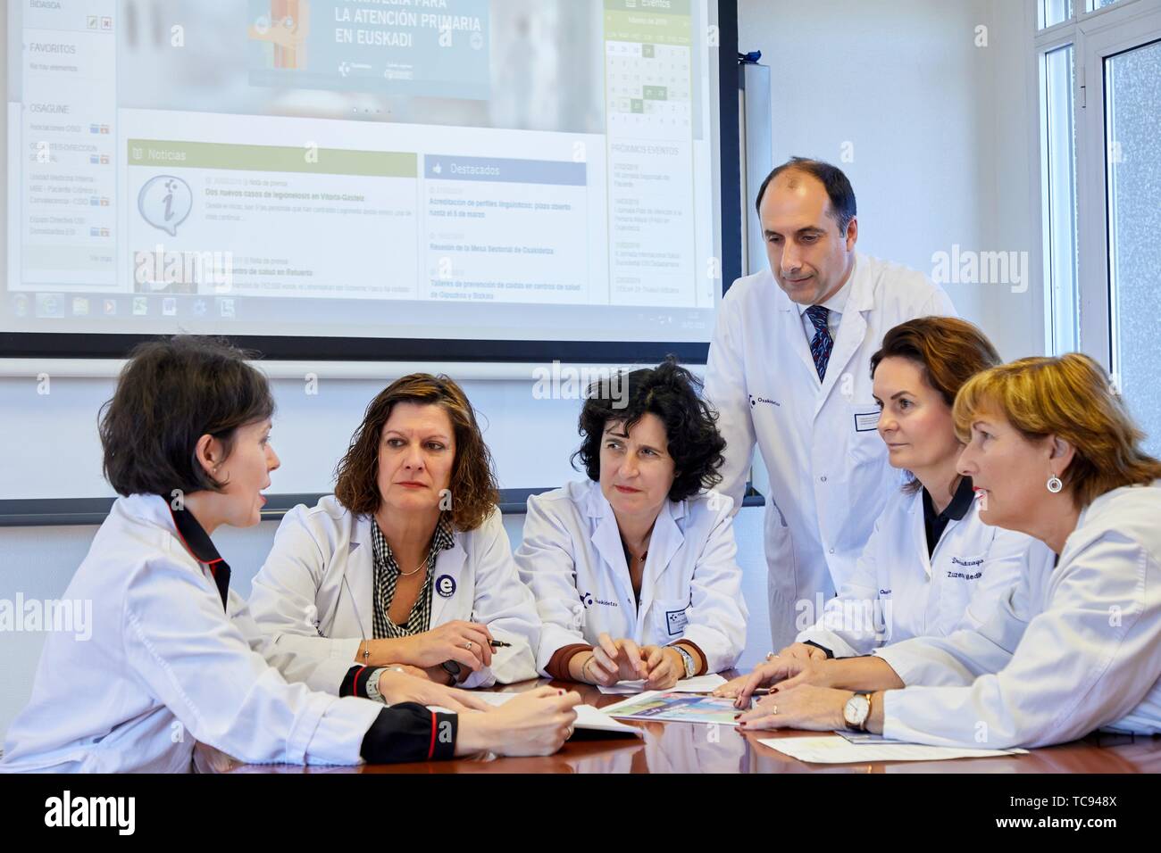 Hospital Management Meeting High Resolution Stock Photography and ...