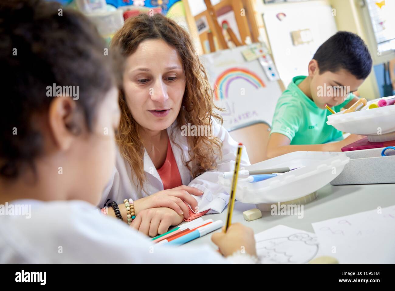Children learning hospital hi-res stock photography and images - Alamy