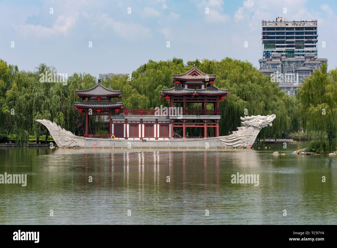 Furong garden in tang dynasty hi-res stock photography and images - Alamy