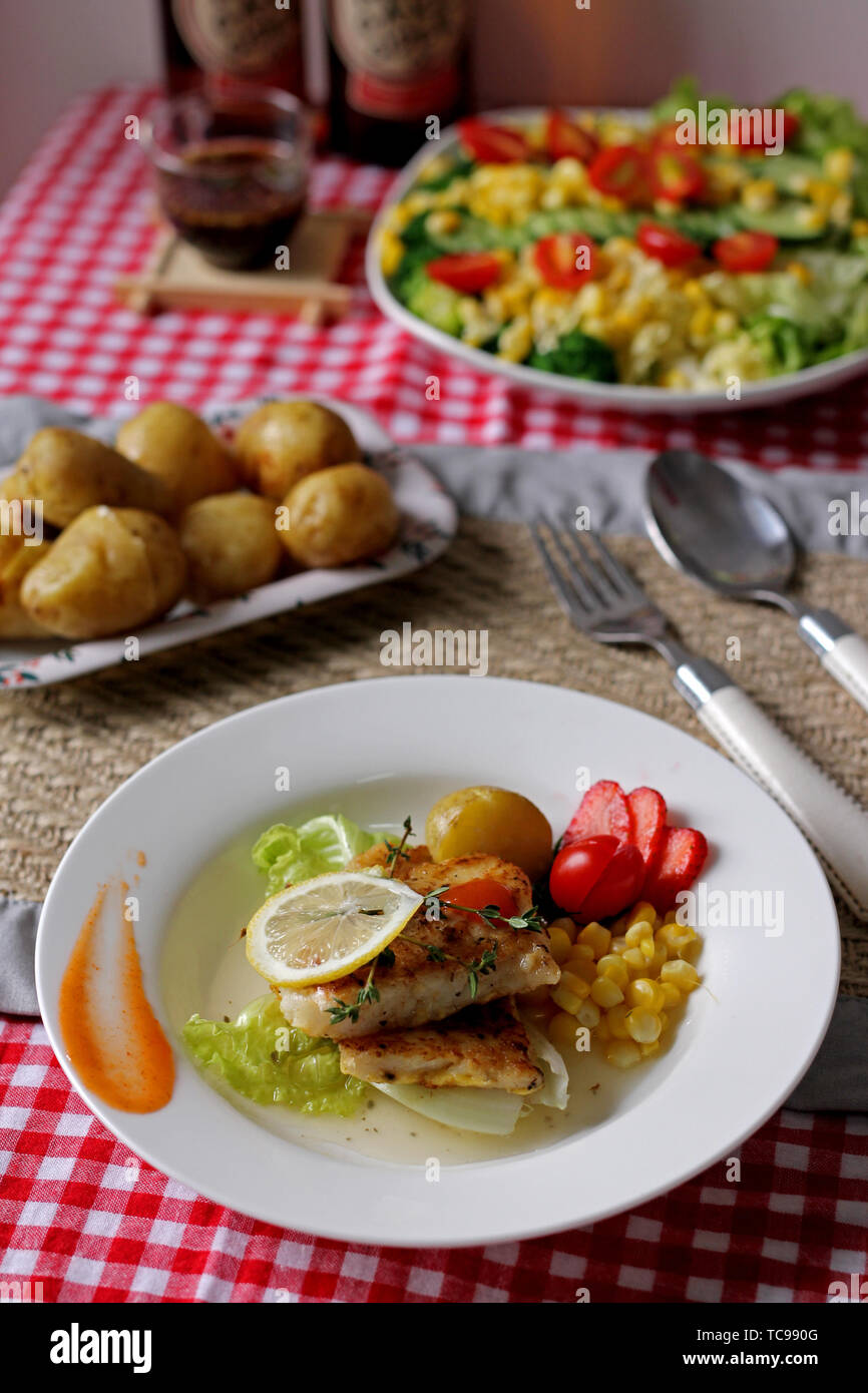 DIY Western food Stock Photo - Alamy