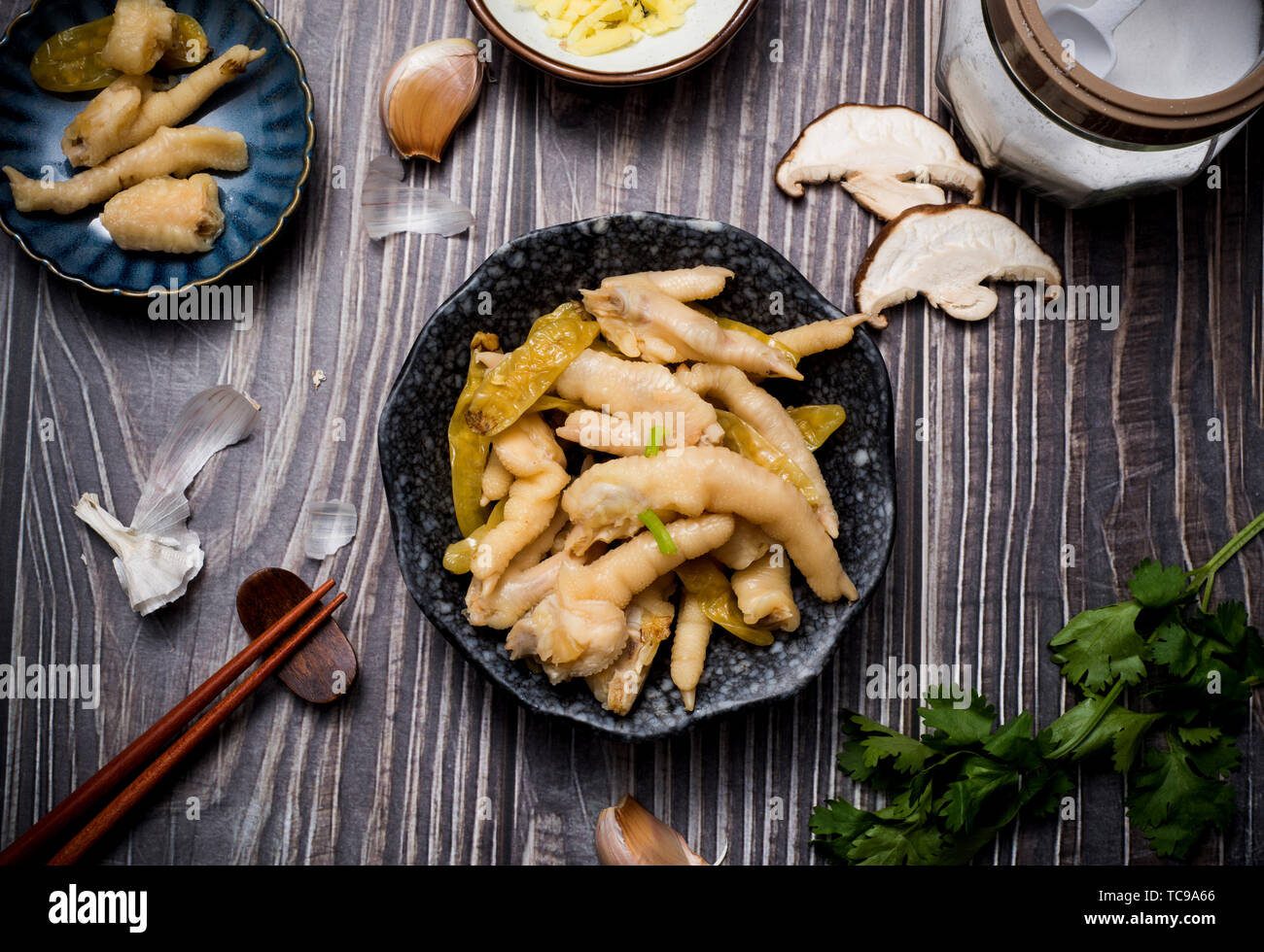 Pickle chicken legs Stock Photo - Alamy