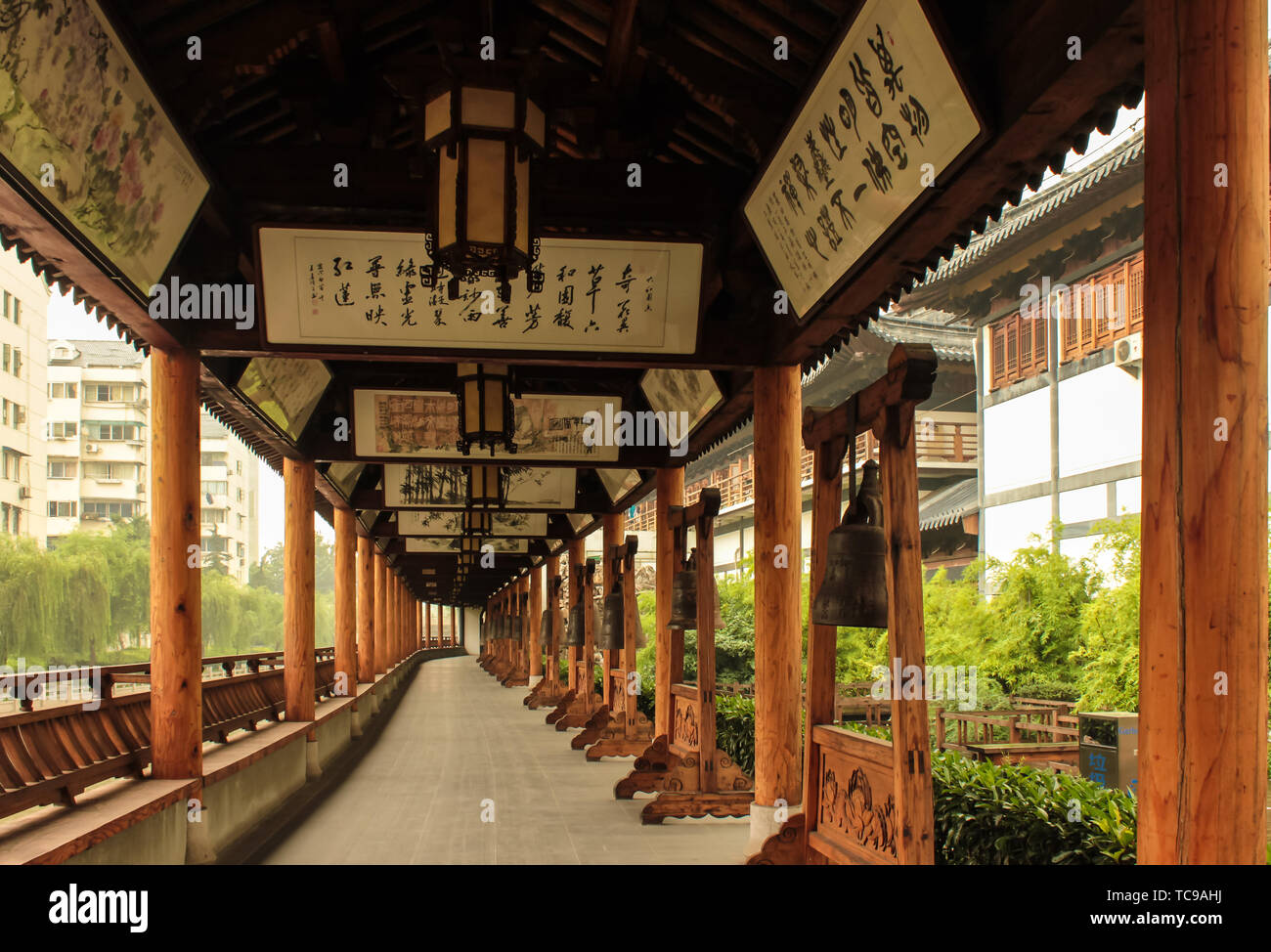 Shanghai Zhenru Temple Stock Photo - Alamy