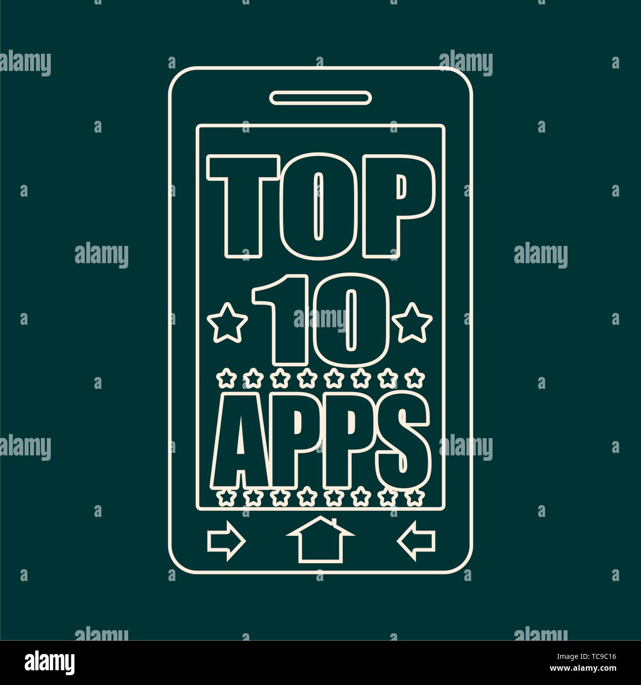 Abstract phone display Stock Vector Image & Art - Alamy