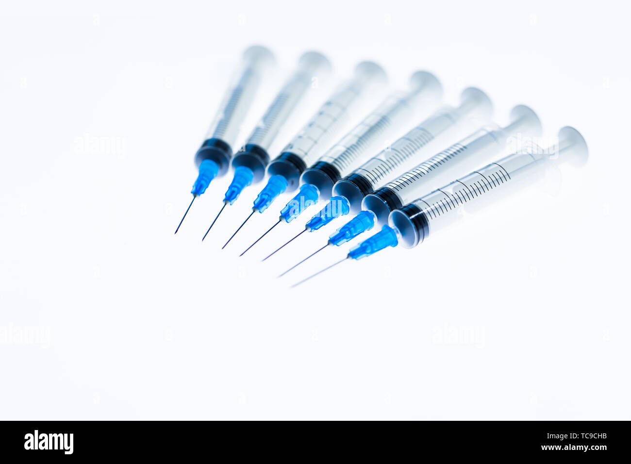 Injections and syringes Cut Out Stock Images & Pictures - Alamy