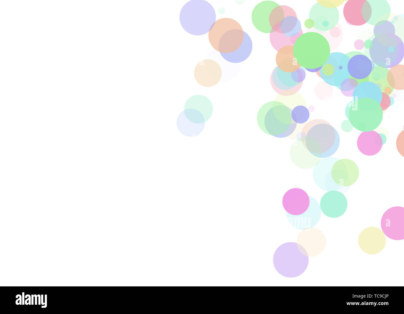 Color polka dot background material Stock Photo - Alamy