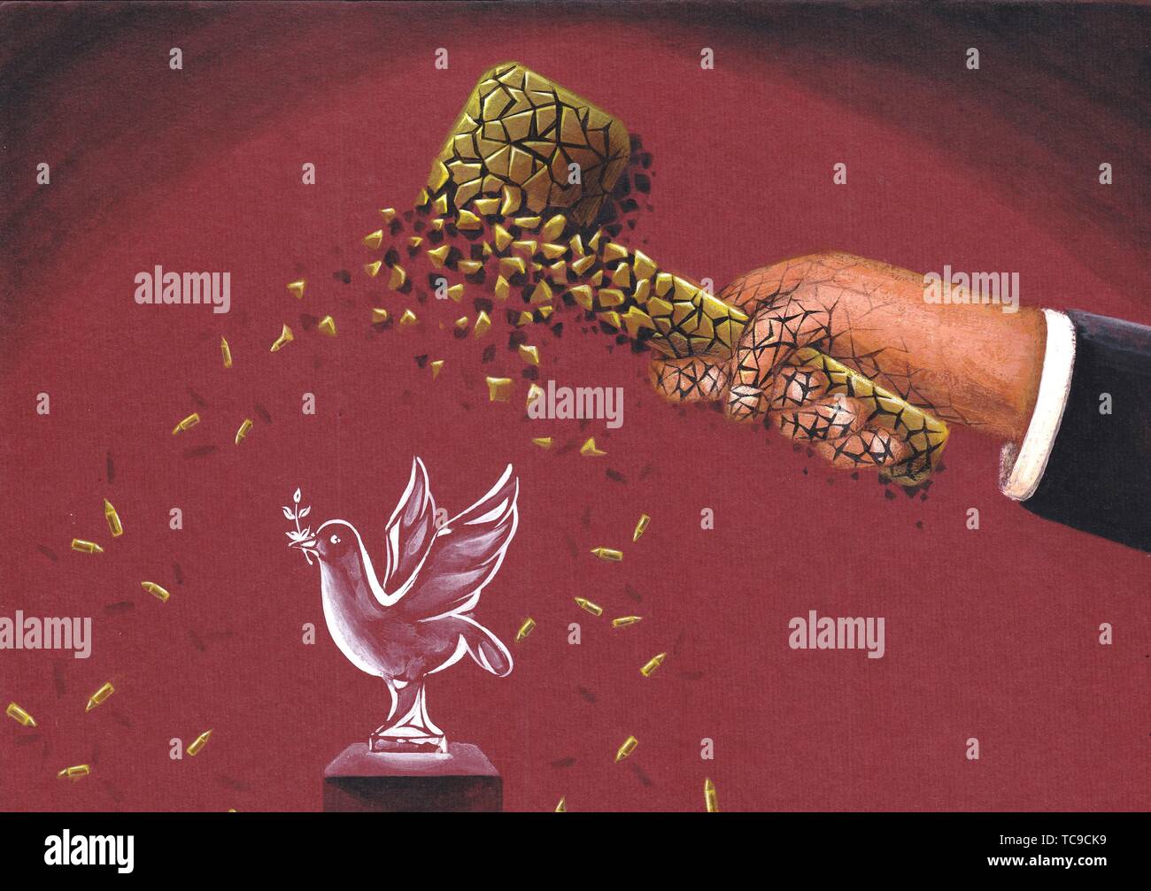 Power and peace hi-res stock photography and images - Alamy