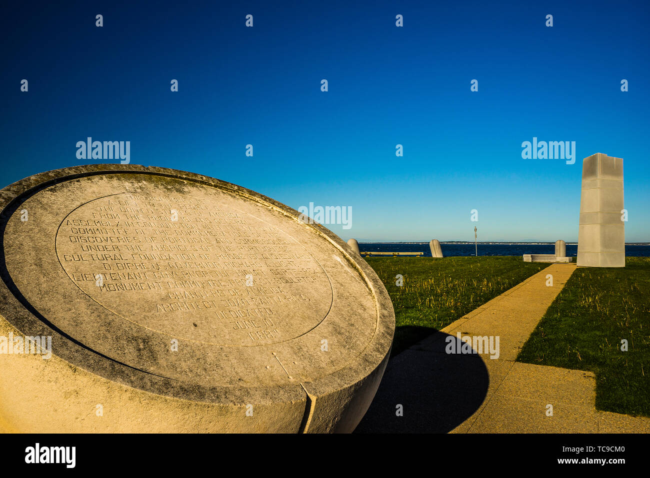 Portuguese Discovery Monument Brenton Point State Park Newport, Rhode ...