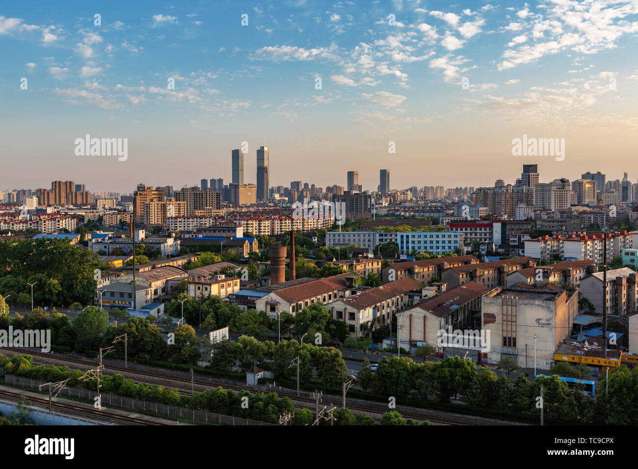 Beautiful scenery of Wuxi city Stock Photo - Alamy