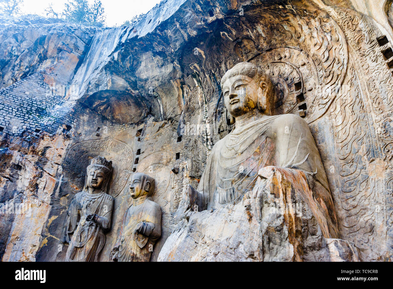Longmen Grottoes, Luoyang Stock Photo - Alamy