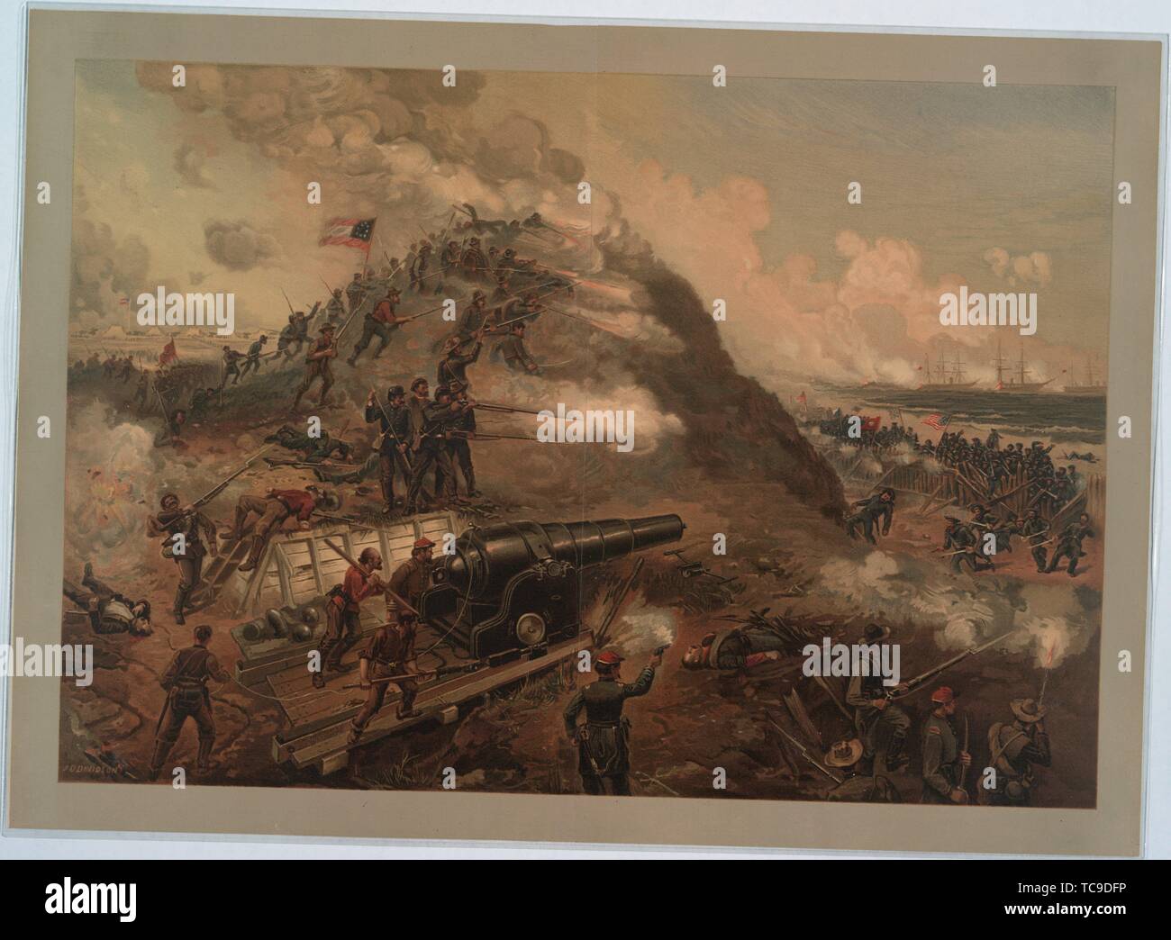 Battle Of Fort Fisher Stock Photos & Battle Of Fort Fisher Stock Images ...
