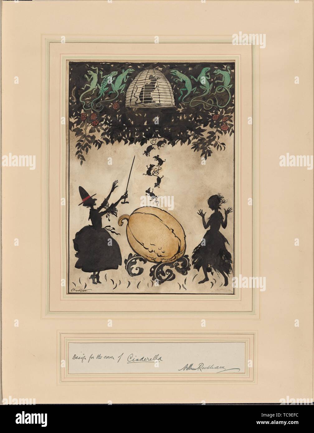 Arthur rackham cinderella hi-res stock photography and images - Alamy