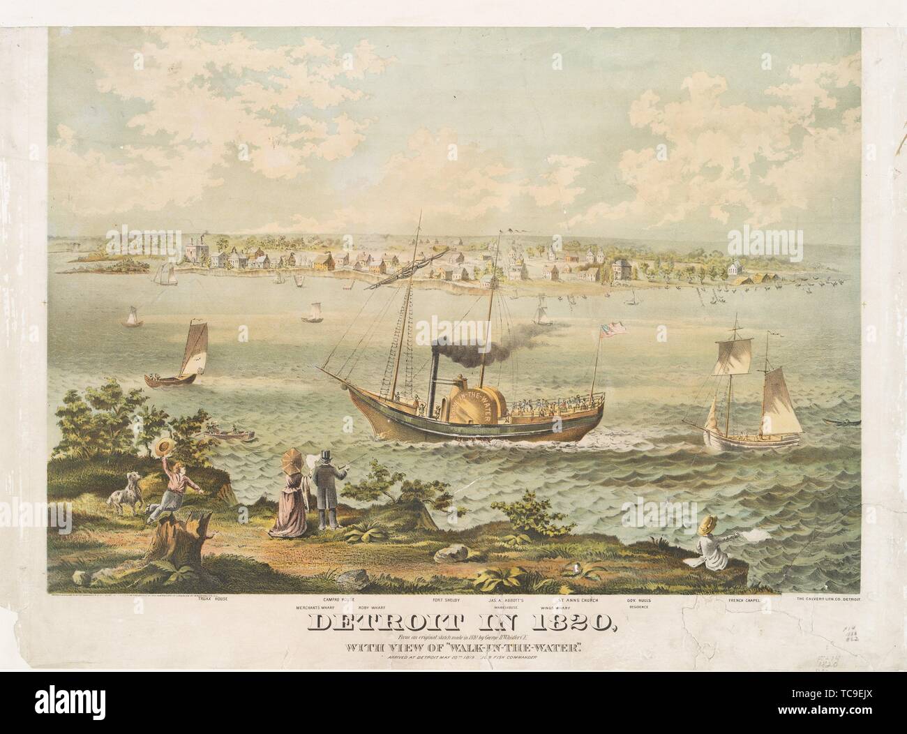 Calvert lithographing co hi-res stock photography and images - Alamy