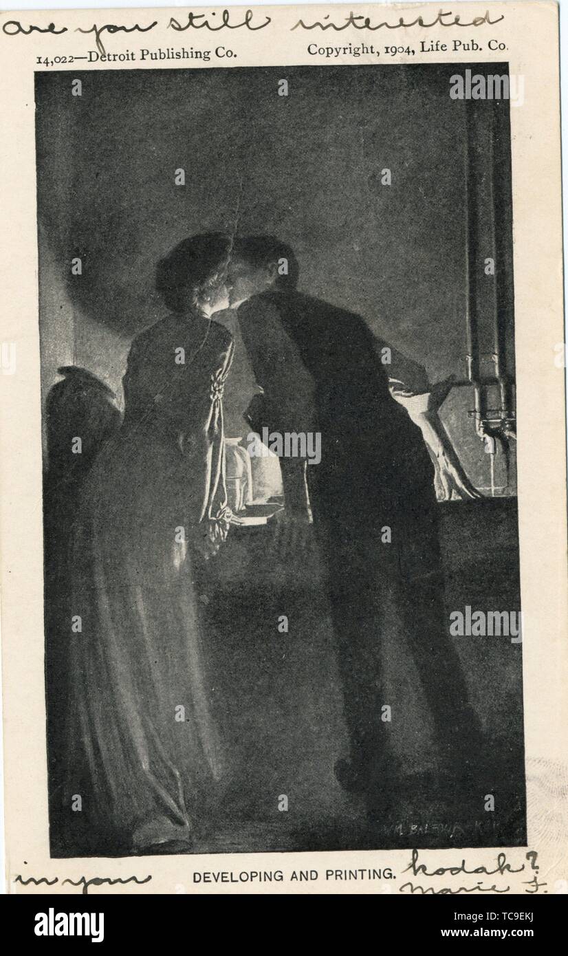 Developing and Printing, Life Cartoons. Detroit Publishing Company ...