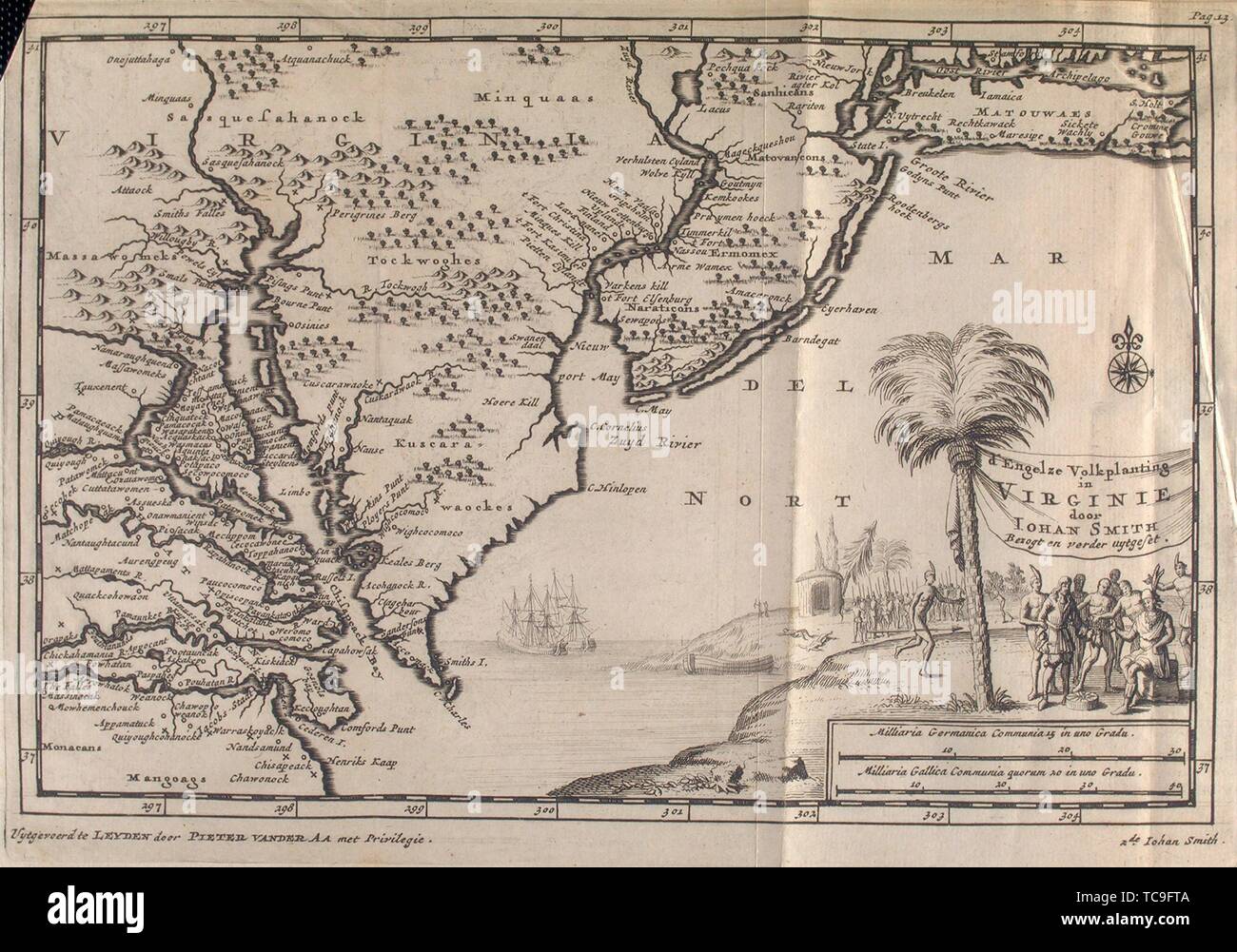 Map america 1606 hi-res stock photography and images - Alamy