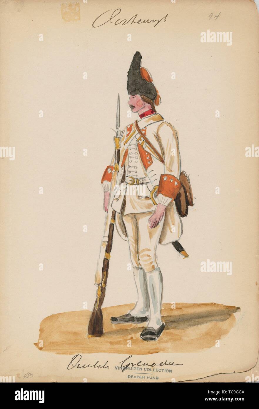 Grenadier 1700 hi-res stock photography and images - Alamy