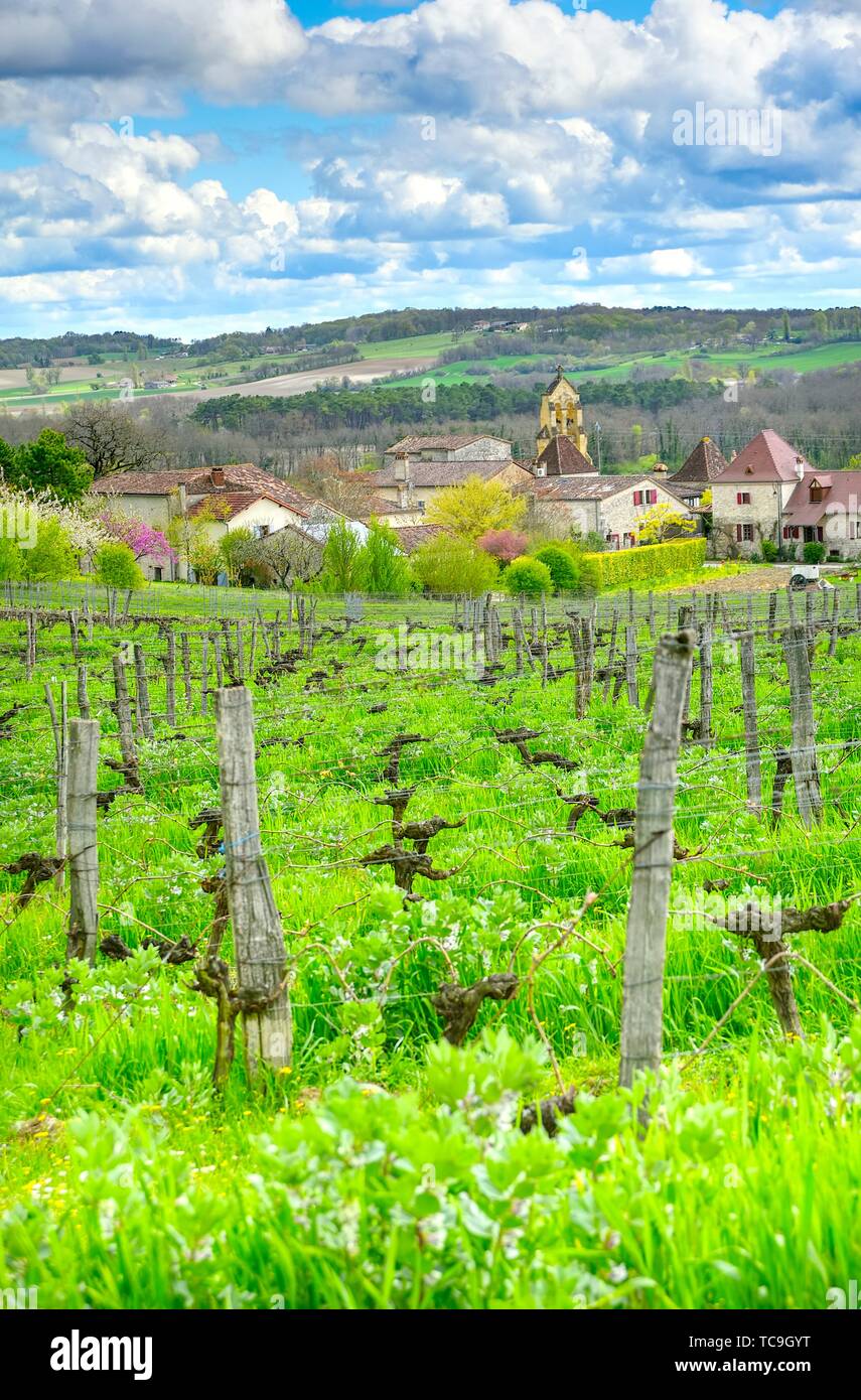 Eymet village hi-res stock photography and images - Alamy