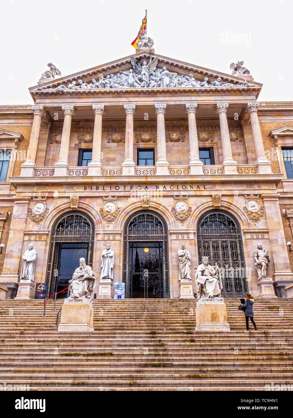 Biblioteca de madrid hi-res stock photography and images - Alamy