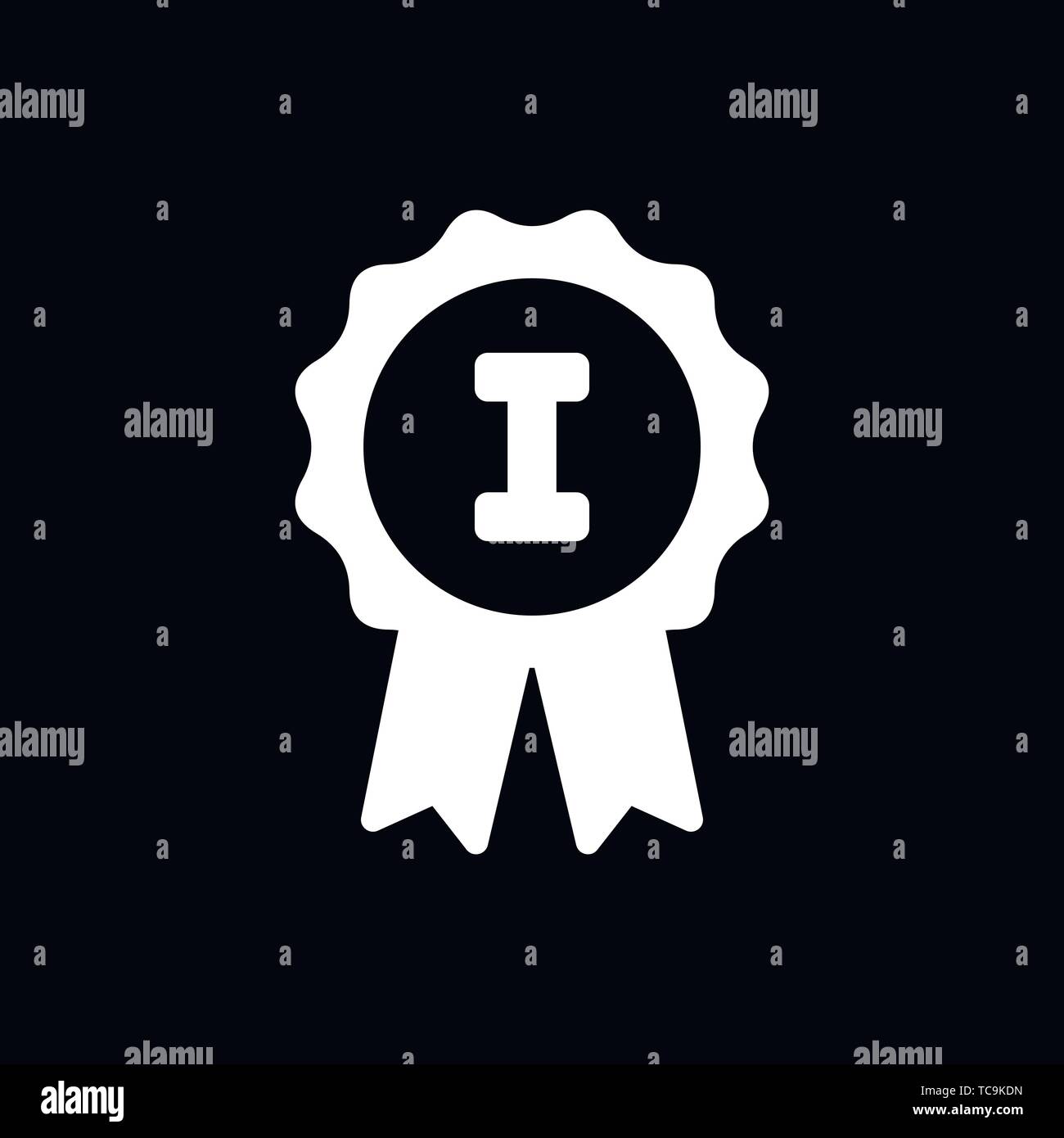 Medal icon, Medal symbol for your web site Stock Vector Image & Art - Alamy