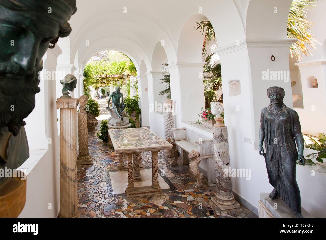 Villa san michele axel munthe hi-res stock photography and images - Alamy