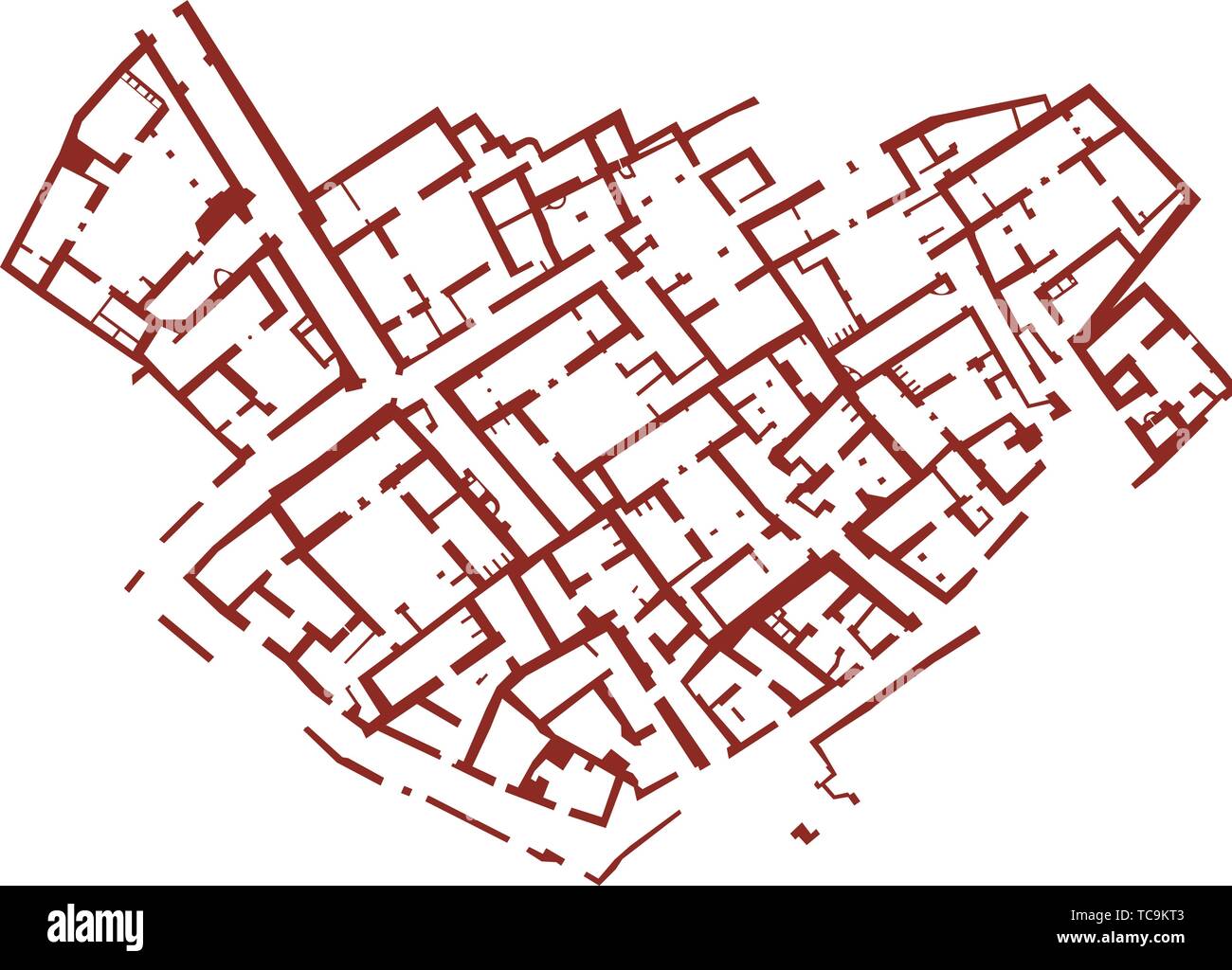 Ancient roman road drawing hi-res stock photography and images - Alamy