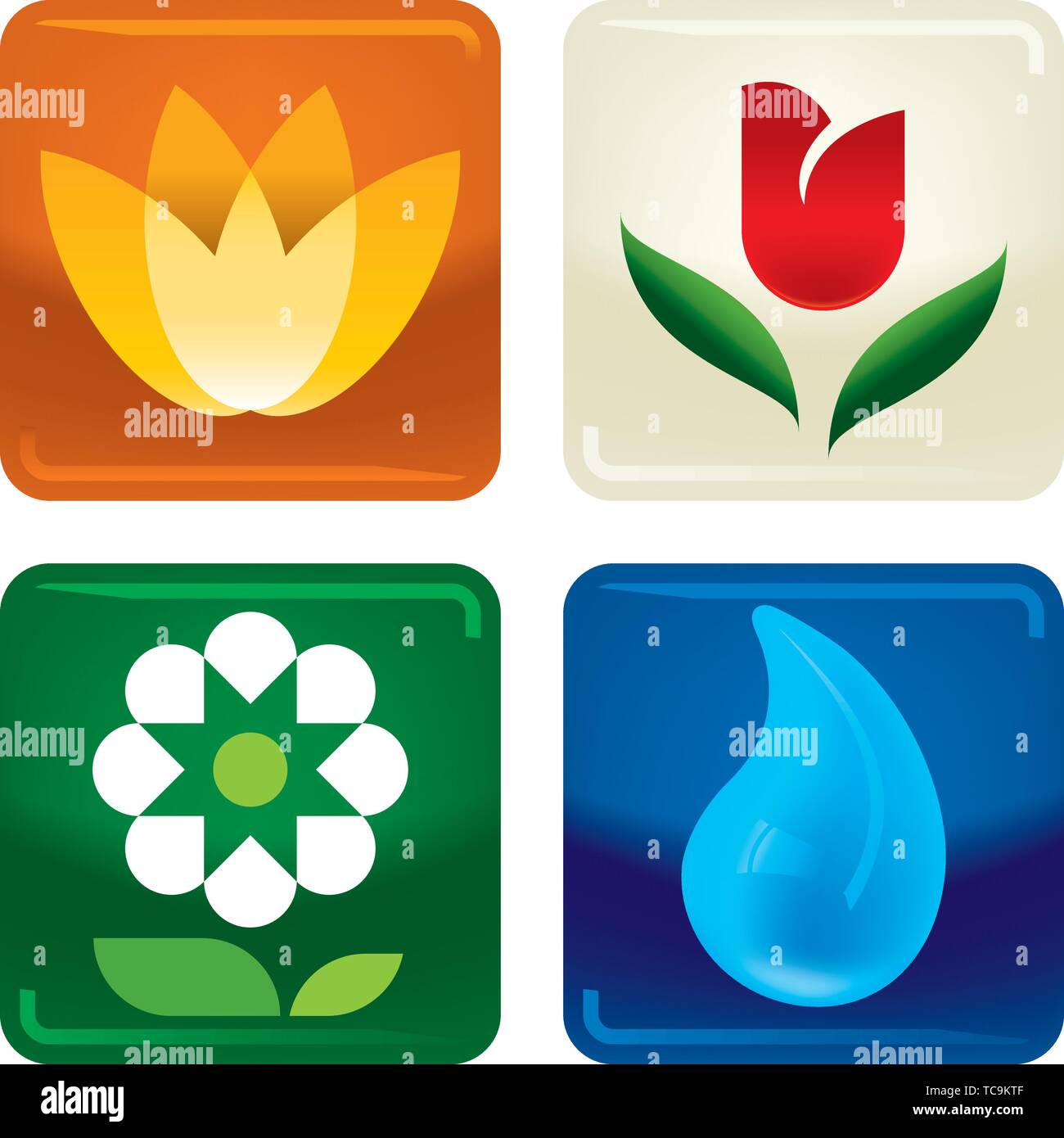 Reflect icon Stock Vector Images - Alamy