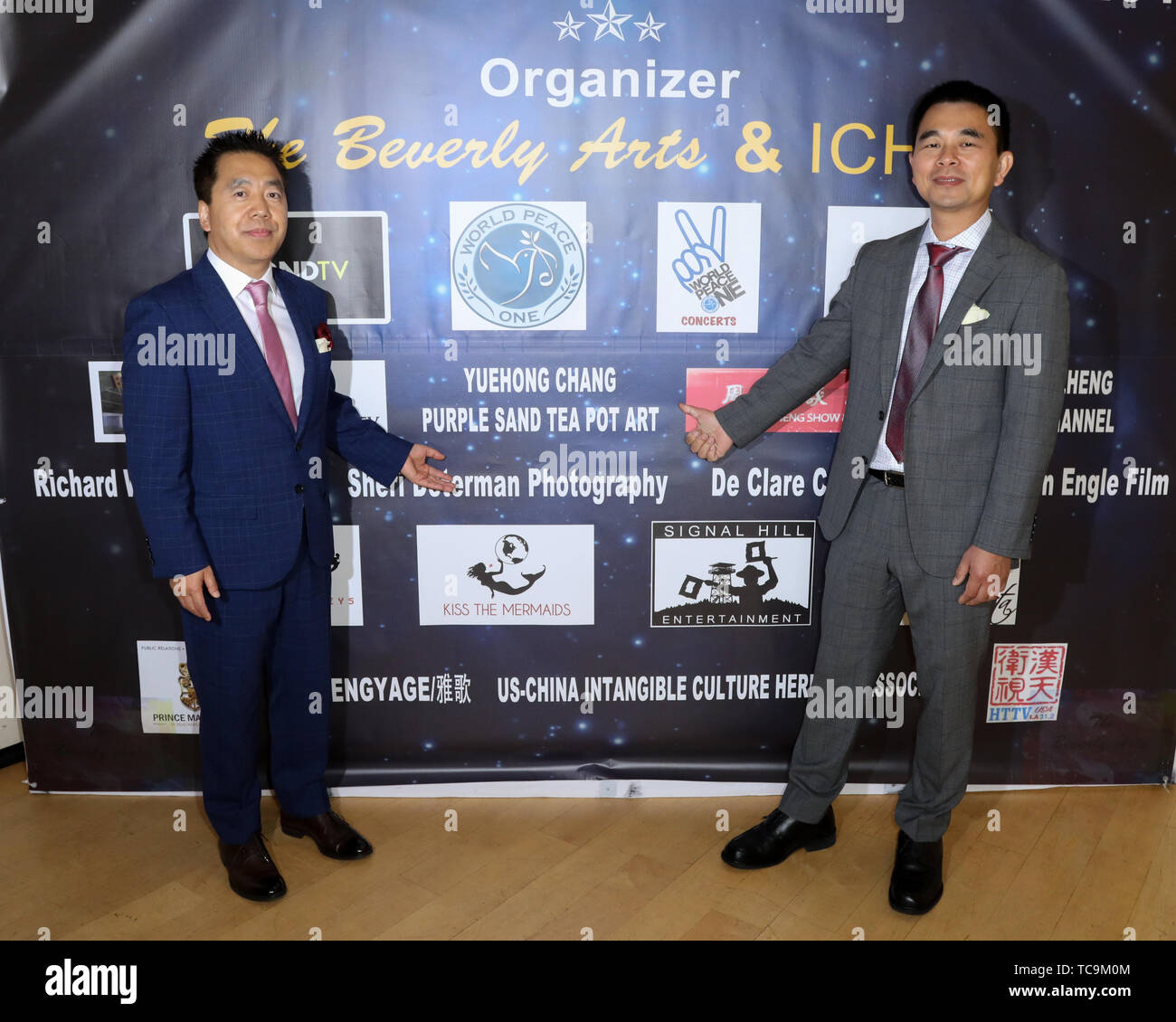 Beverly Hills, California, USA. 2nd June, 2019. Yuehong Chang, purple ...