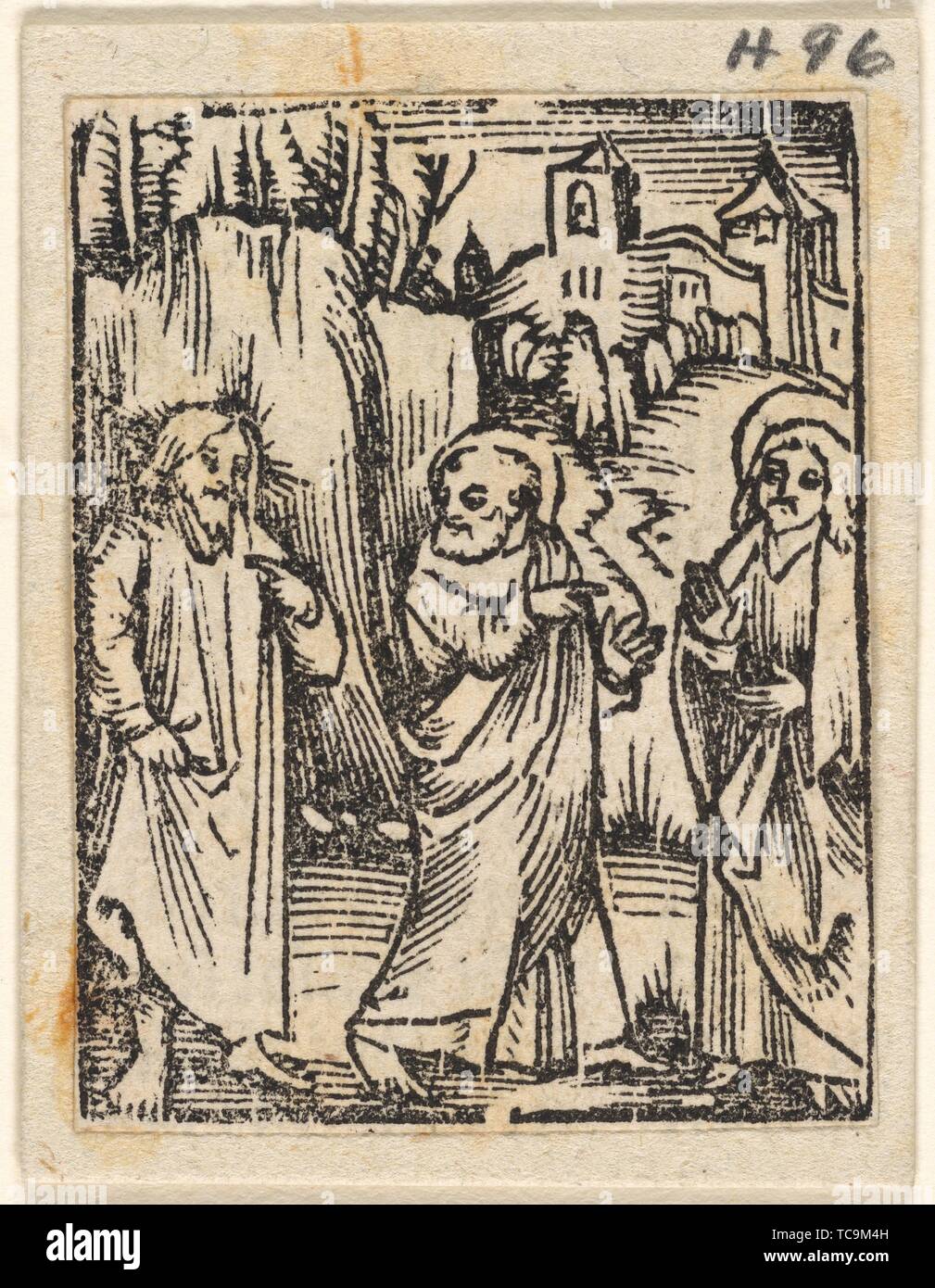 Christ rebuking peter hi-res stock photography and images - Alamy