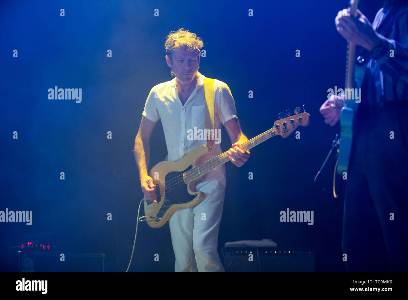 Norway, Oslo - June 4, 2019. Deerhunter, the American indie rock band ...