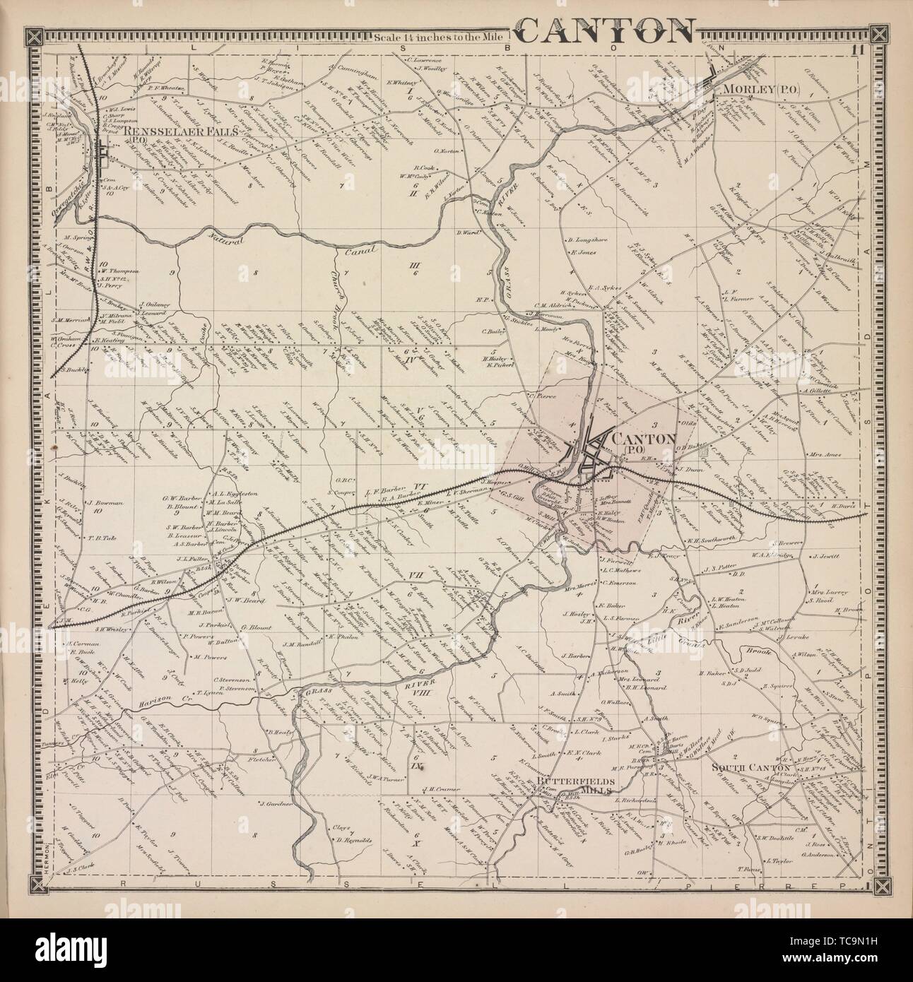New York To Canton China Map