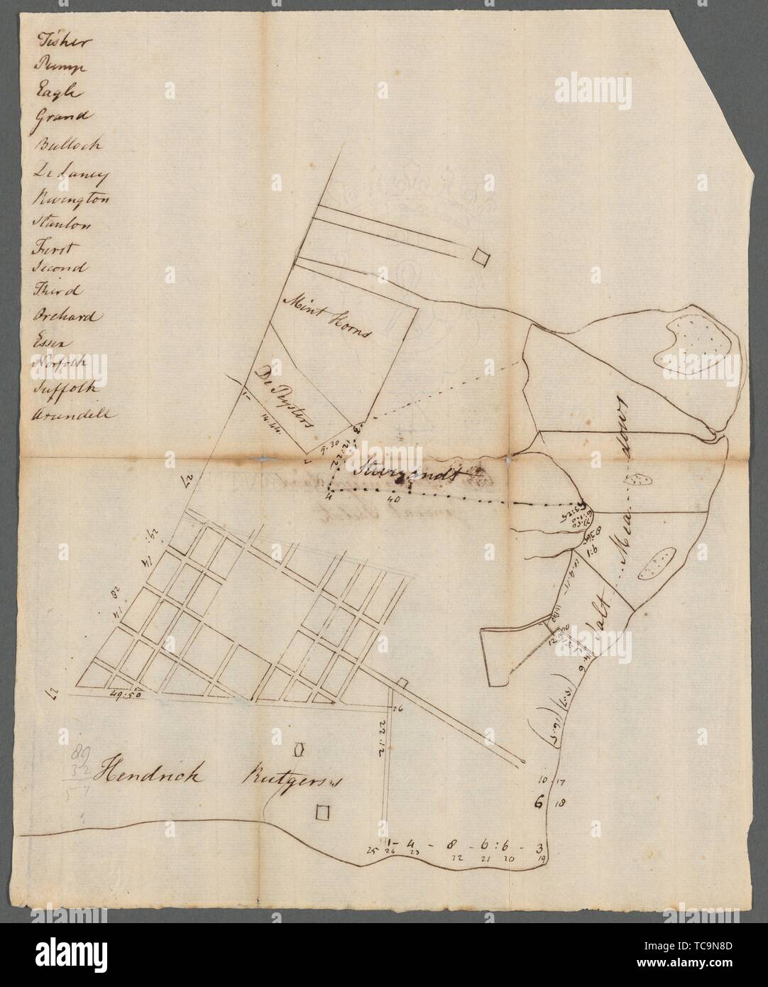 1782 map hi-res stock photography and images - Alamy