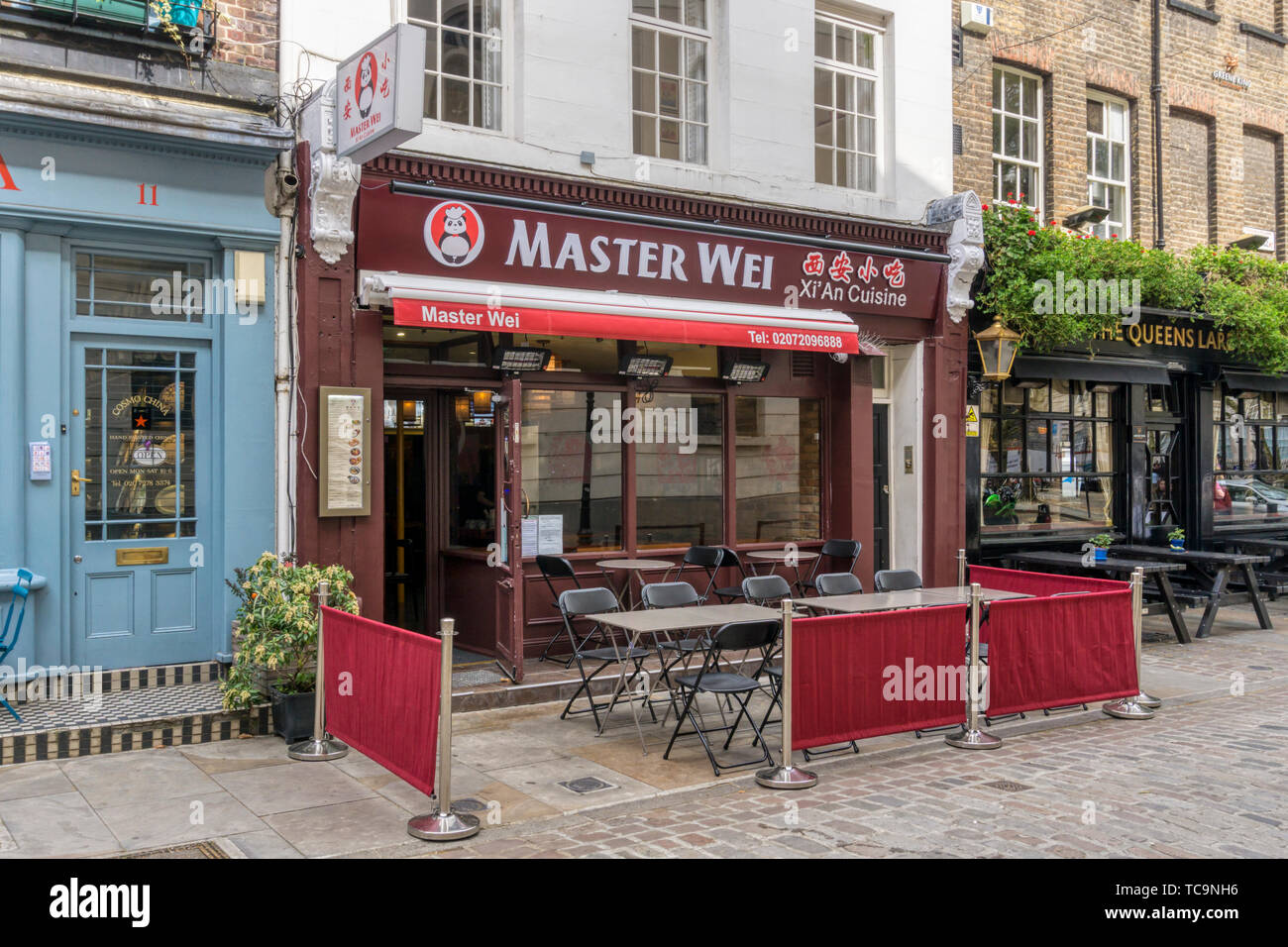 Master Wei restaurant in Cosmo Place, Bloomsbury, specialises in Xian ...