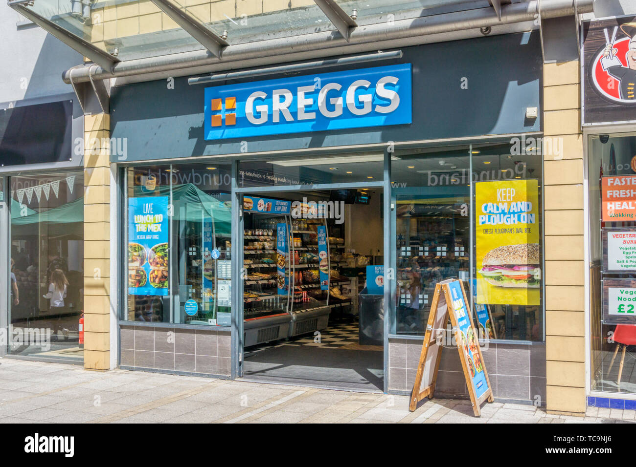 Greggs sandwich shop hi-res stock photography and images - Alamy