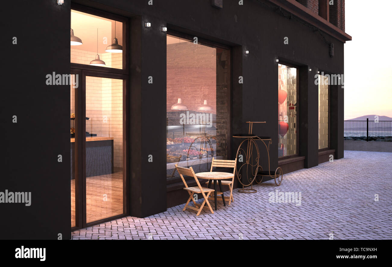 French bakery storefront hi-res stock photography and images - Alamy