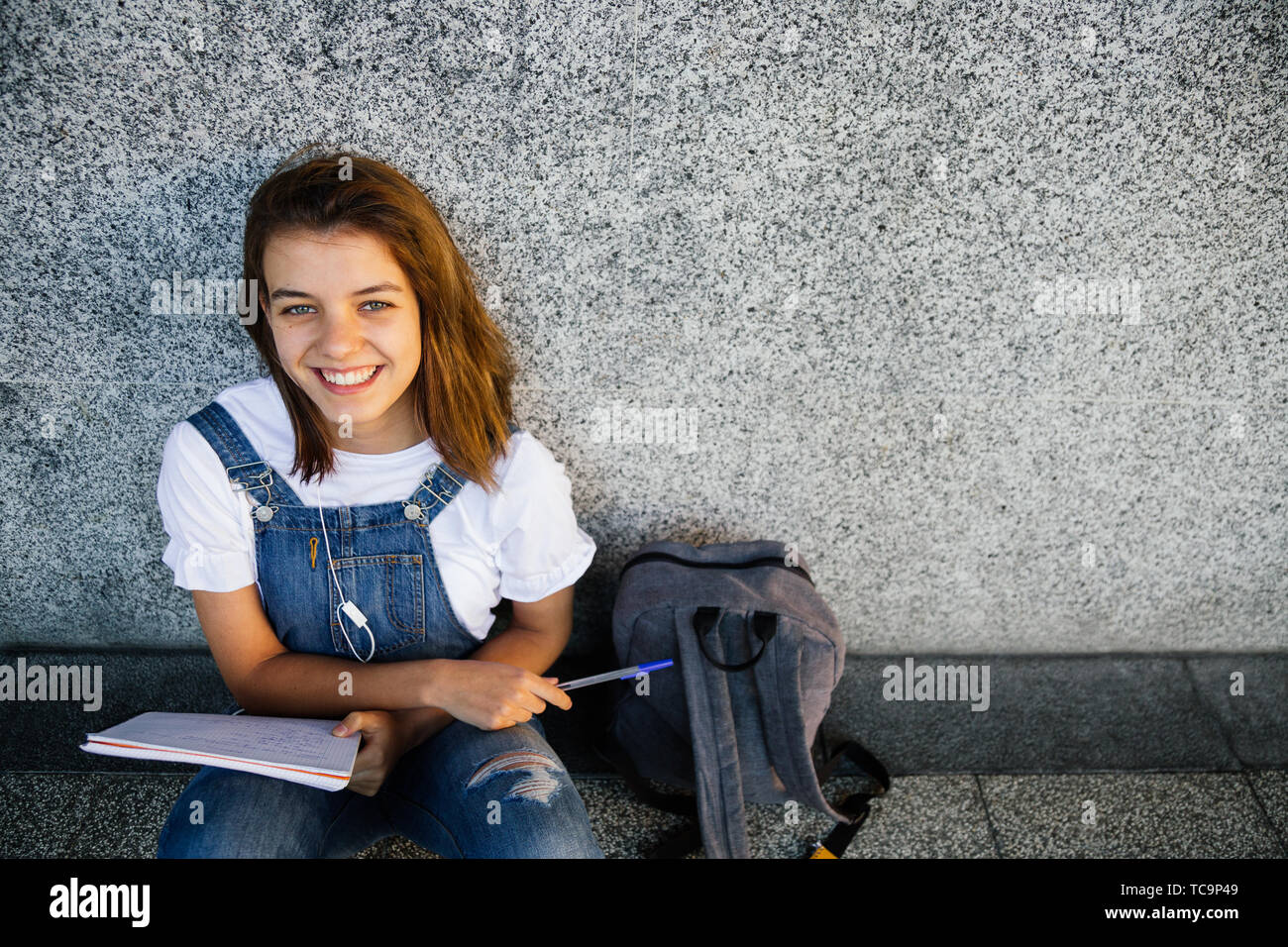 Student overalls hi-res stock photography and images - Alamy