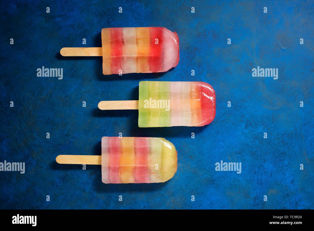Red white blue popsicle hi-res stock photography and images - Alamy