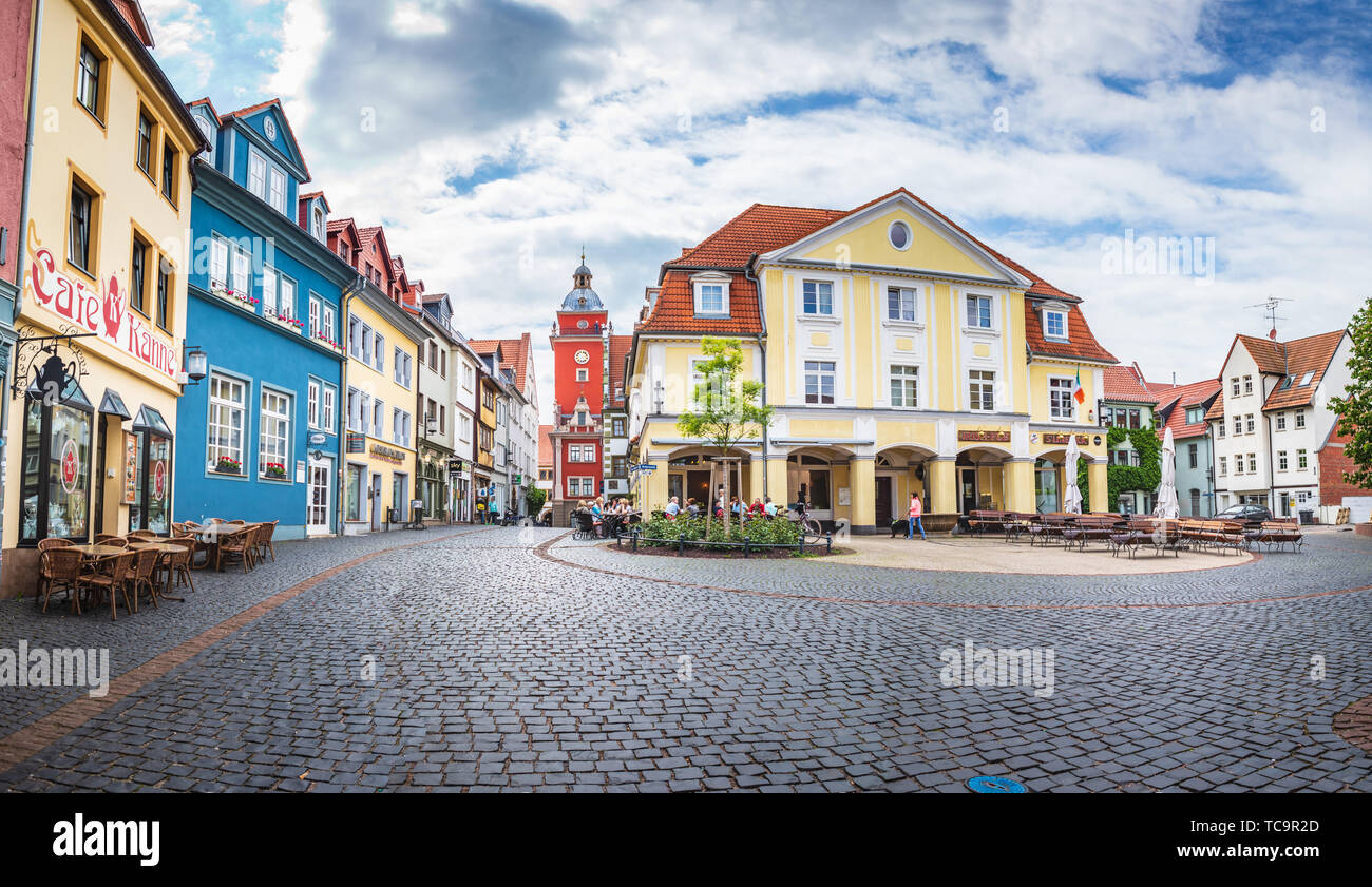GOTHA, GERMANY - CIRCA MAY, 2019: Townscape of Gotha in Thuringia ...