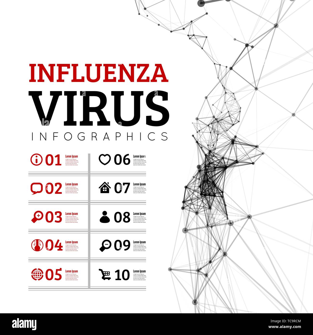Virus infographics hi-res stock photography and images - Alamy