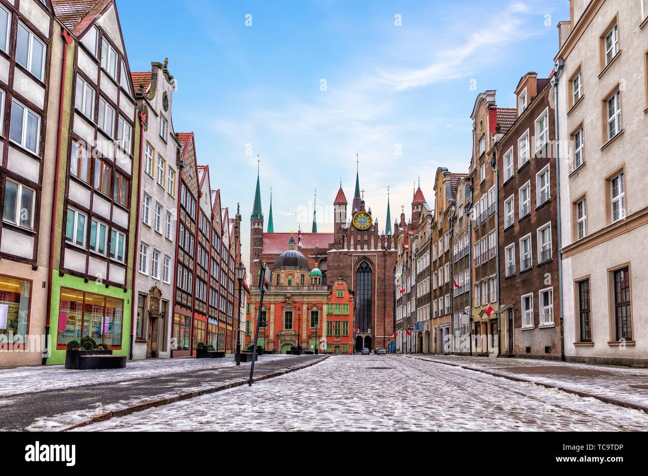 Gdansk street view hi-res stock photography and images - Alamy