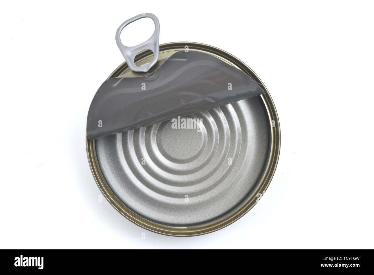 can isolated on white background Stock Photo - Alamy