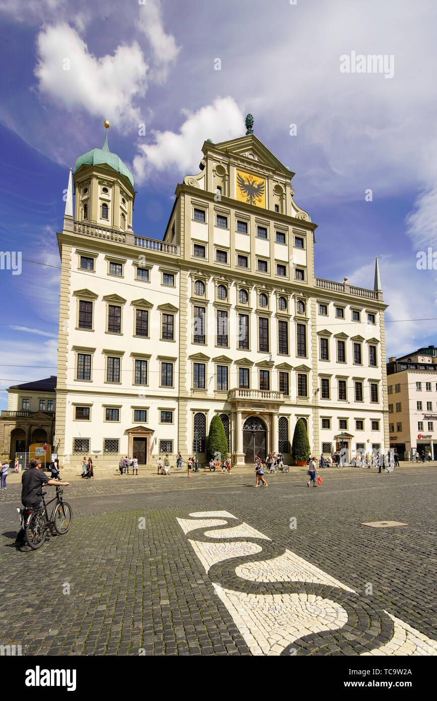 Facade augsburg historic architecture hi-res stock photography and ...